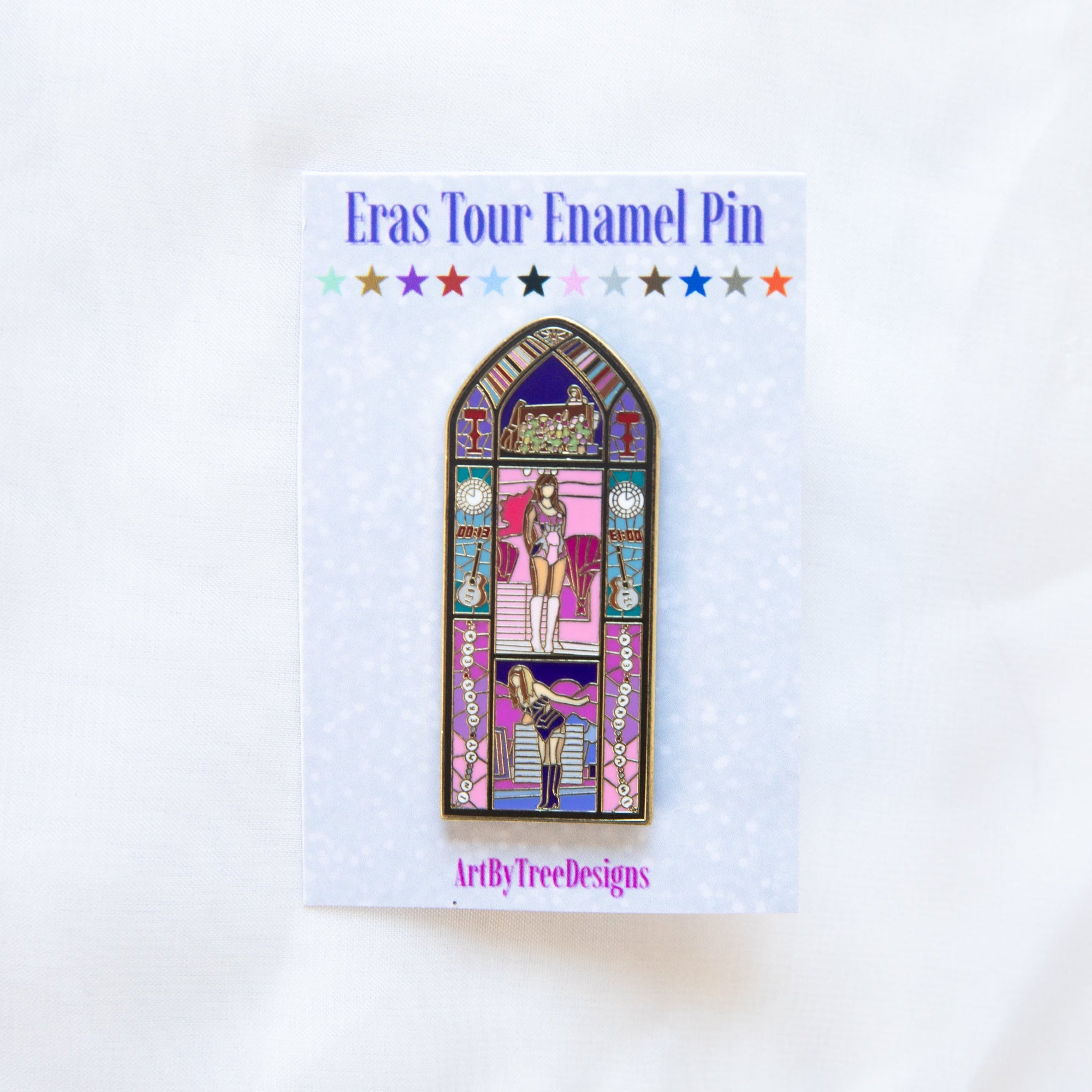 Eras Tour Enamel Pin – ArtbyTreeDesigns