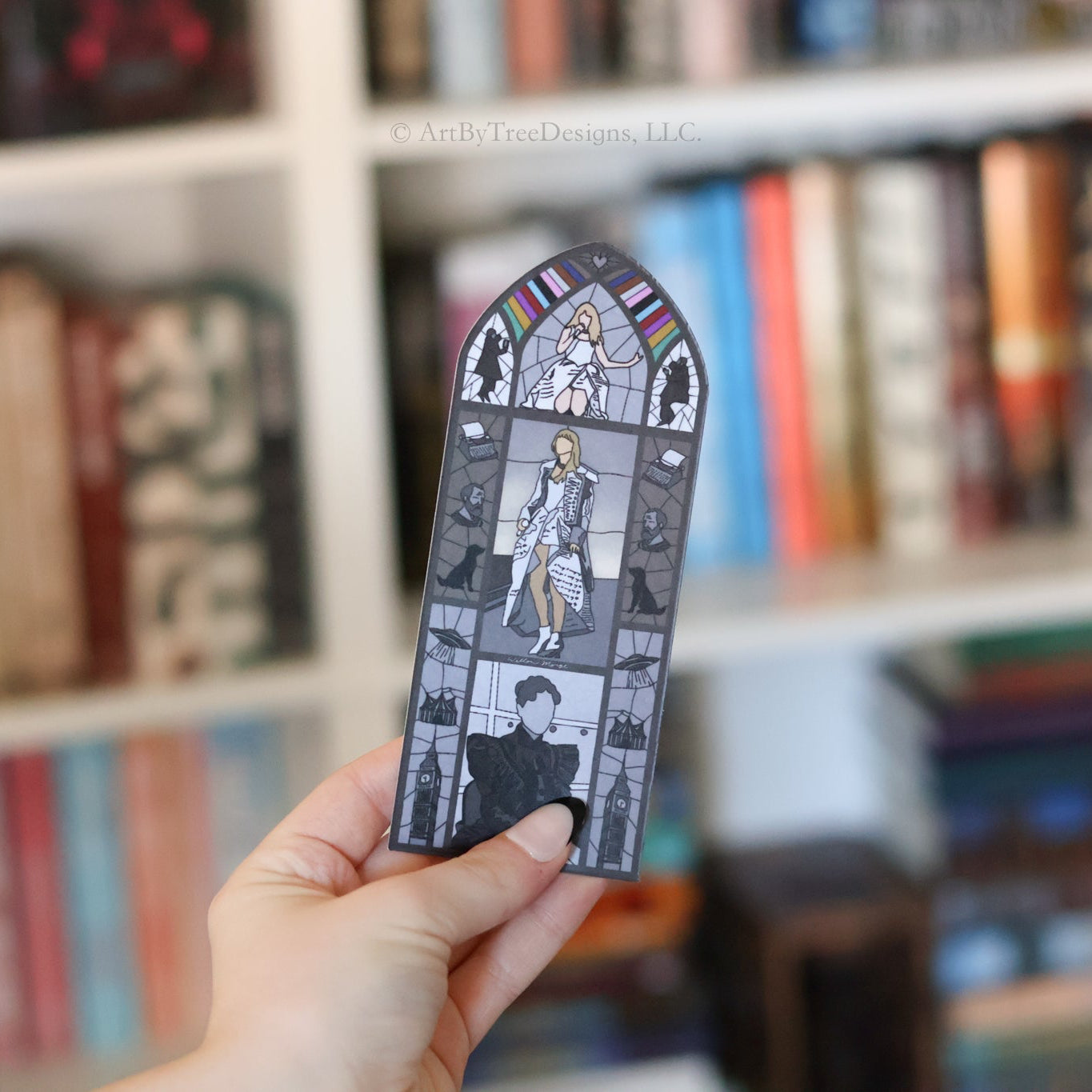TTPD Stained Glass Bookmark – ArtbyTreeDesigns